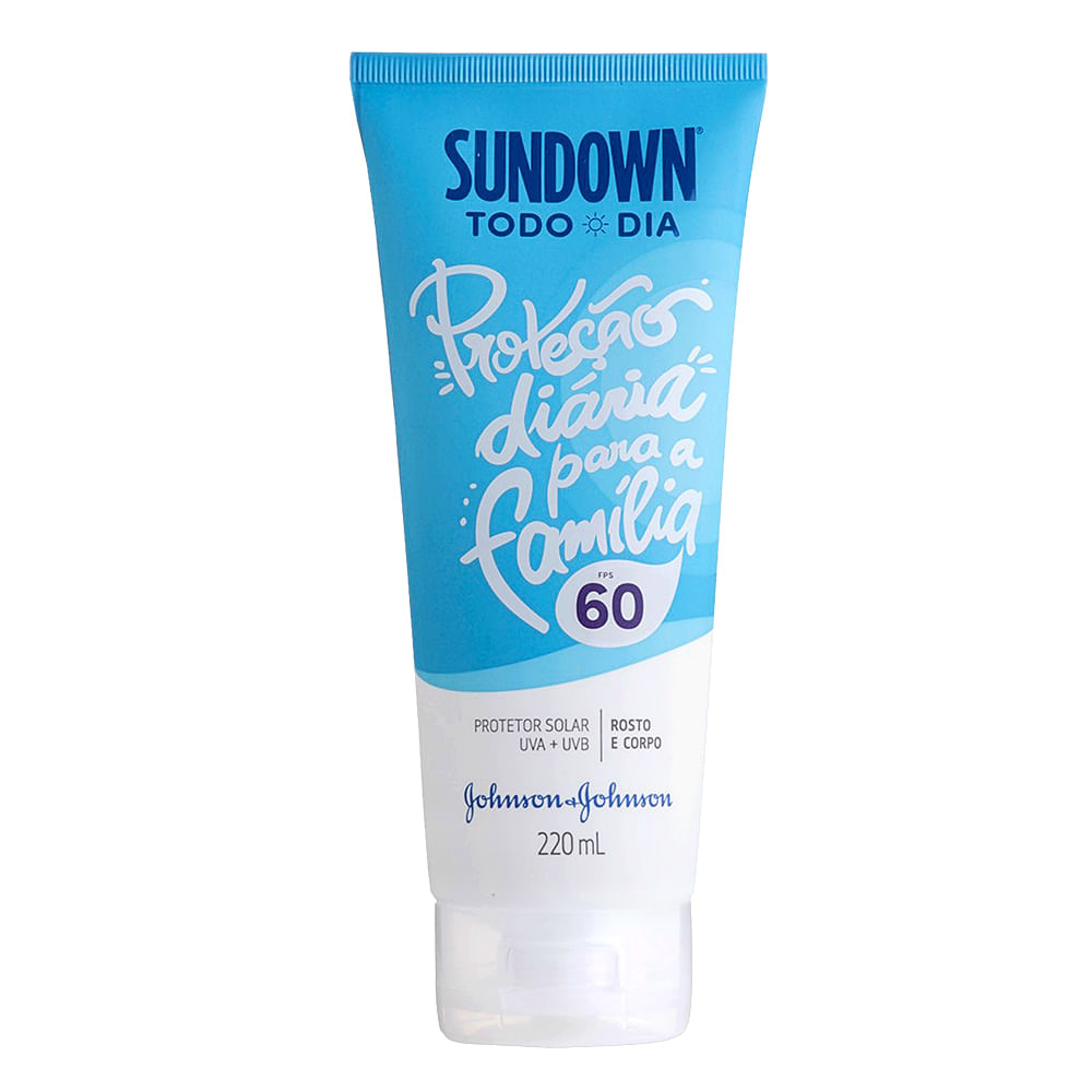 Protetor Solar Sundown Todo Dia FPS60 220ml - Drogaria Globo