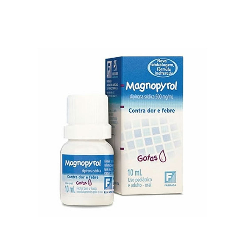 Magnopyrol 500mg Gotas 10ml | Drogaria Globo - Drogaria Globo