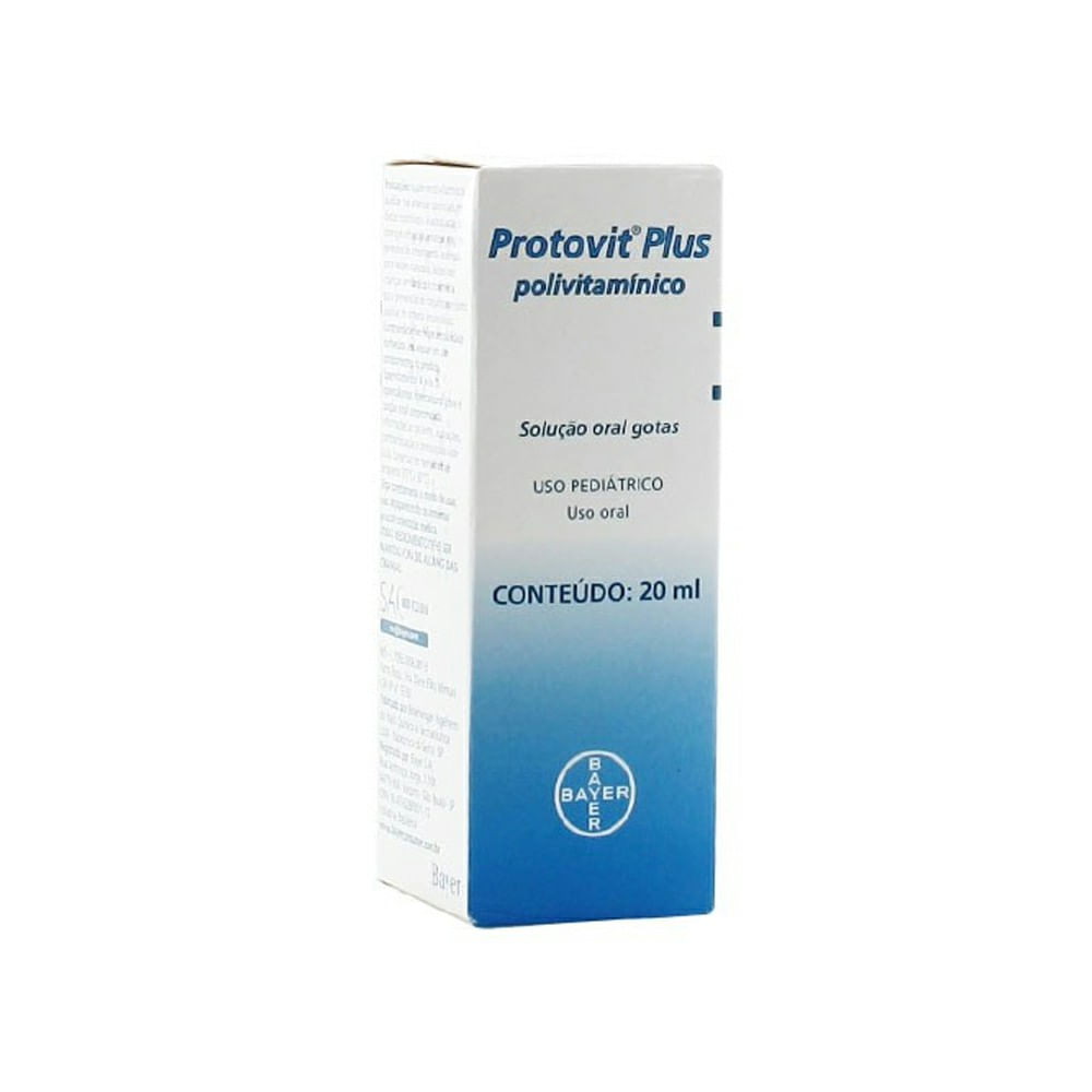 Protovit Plus Gotas 20ml | Drogaria Globo - Drogaria Globo