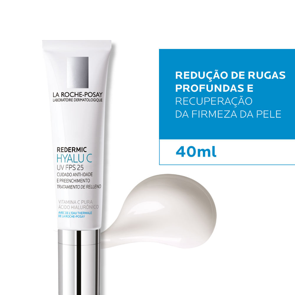 Creme Anti-idade e Preenchimento Redermic | Drogaria Globo - Drogaria Globo