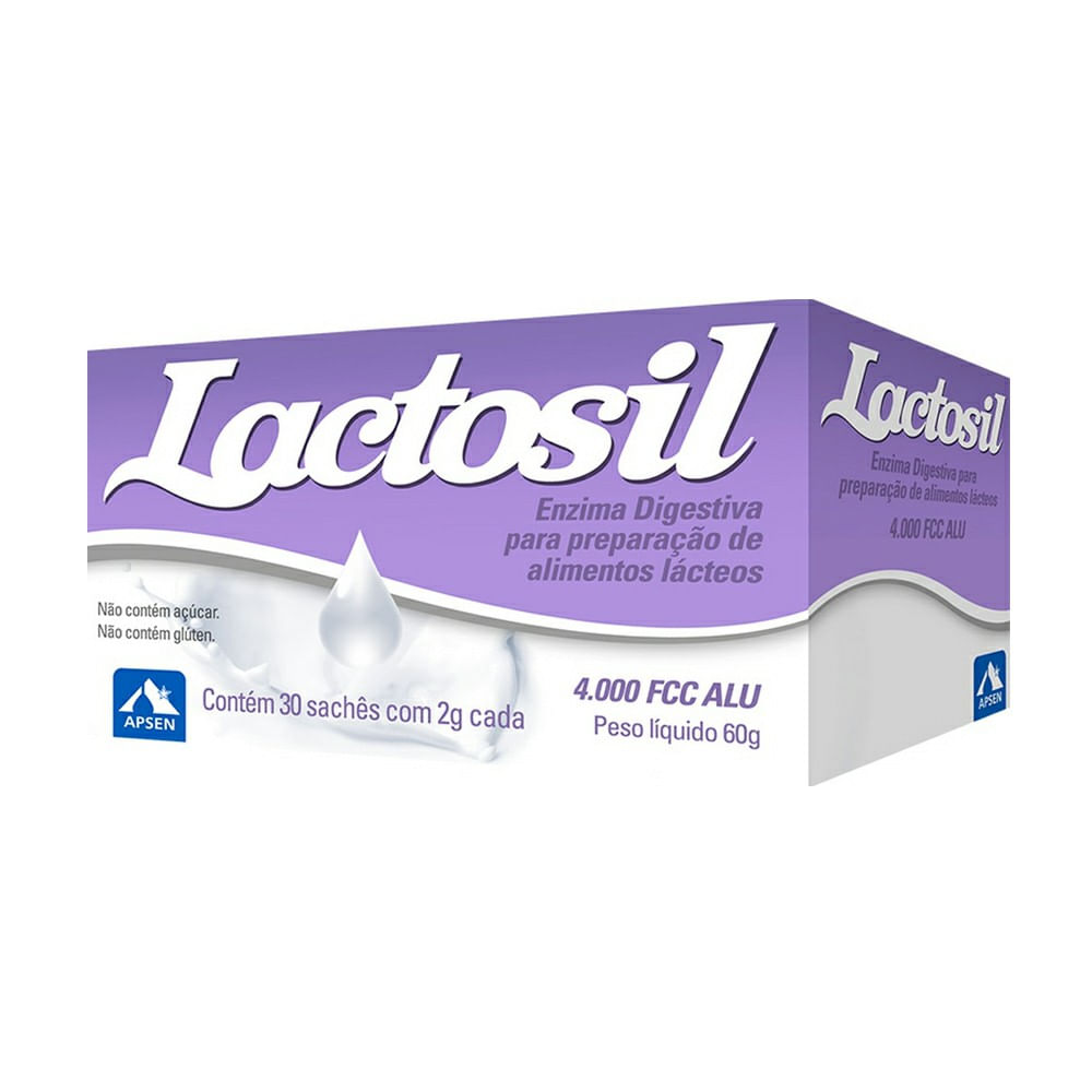 Lactosil 4000FCC 30 Sachês 2G| Drogaria Globo - Drogaria Globo