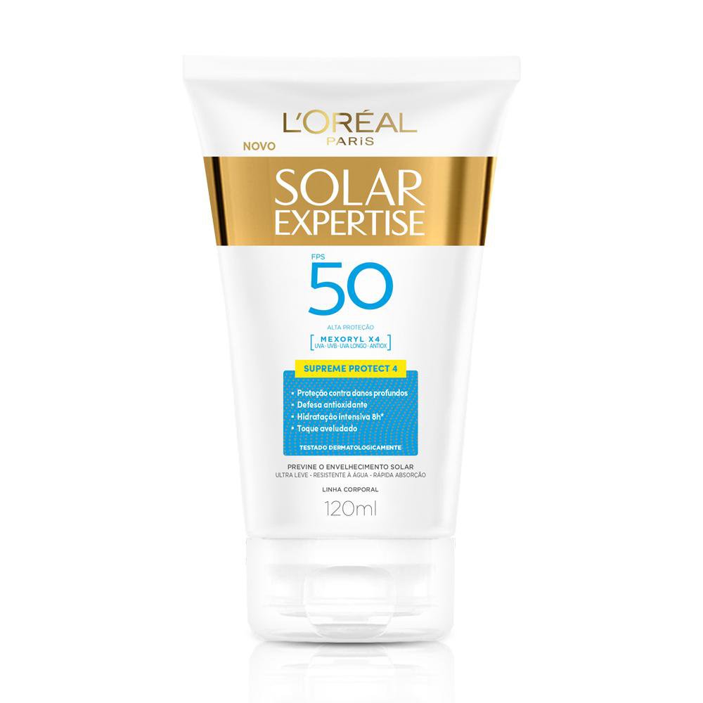 Protetor Solar LOréal Solar Expertise Supreme FPS50 120ml|Drogaria ...