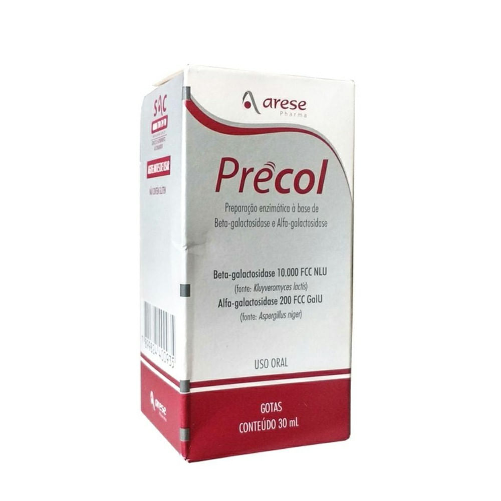 Precol Gotas 30ml | Drogaria Globo - Drogaria Globo