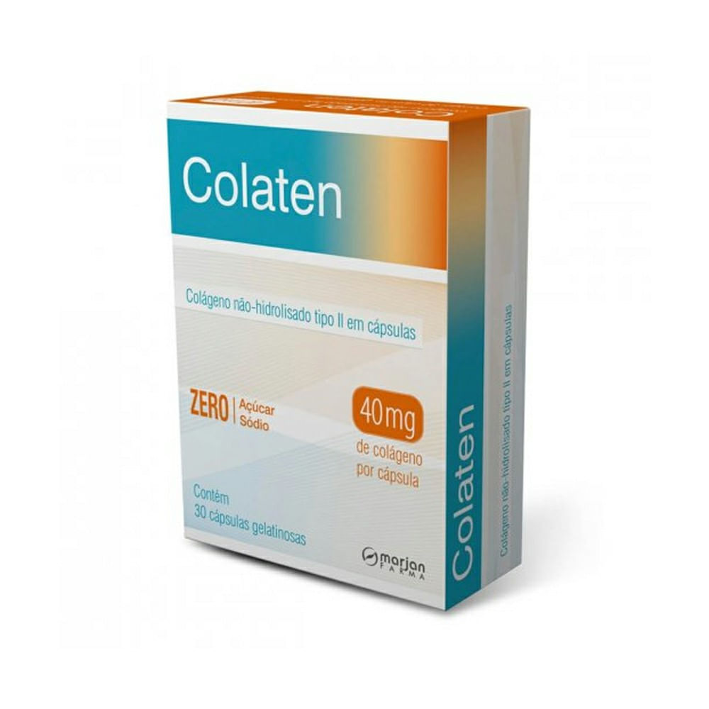 Colaten 40mg 30 Cápsulas | Drogaria Globo - Drogaria Globo