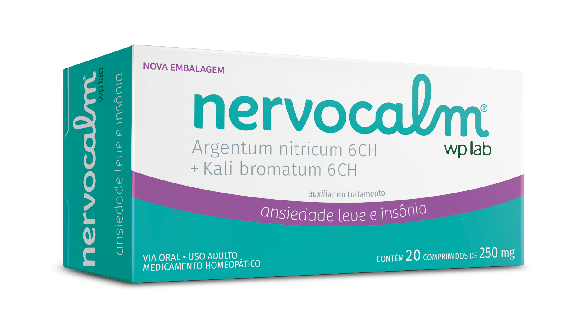 Nervocalm 20 Comprimidos | Drogaria Globo - Drogaria Globo