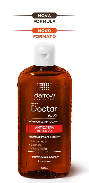 Shampoo Darrow Doctar Plus com 240ml|Drogaria Globo - Drogaria Globo
