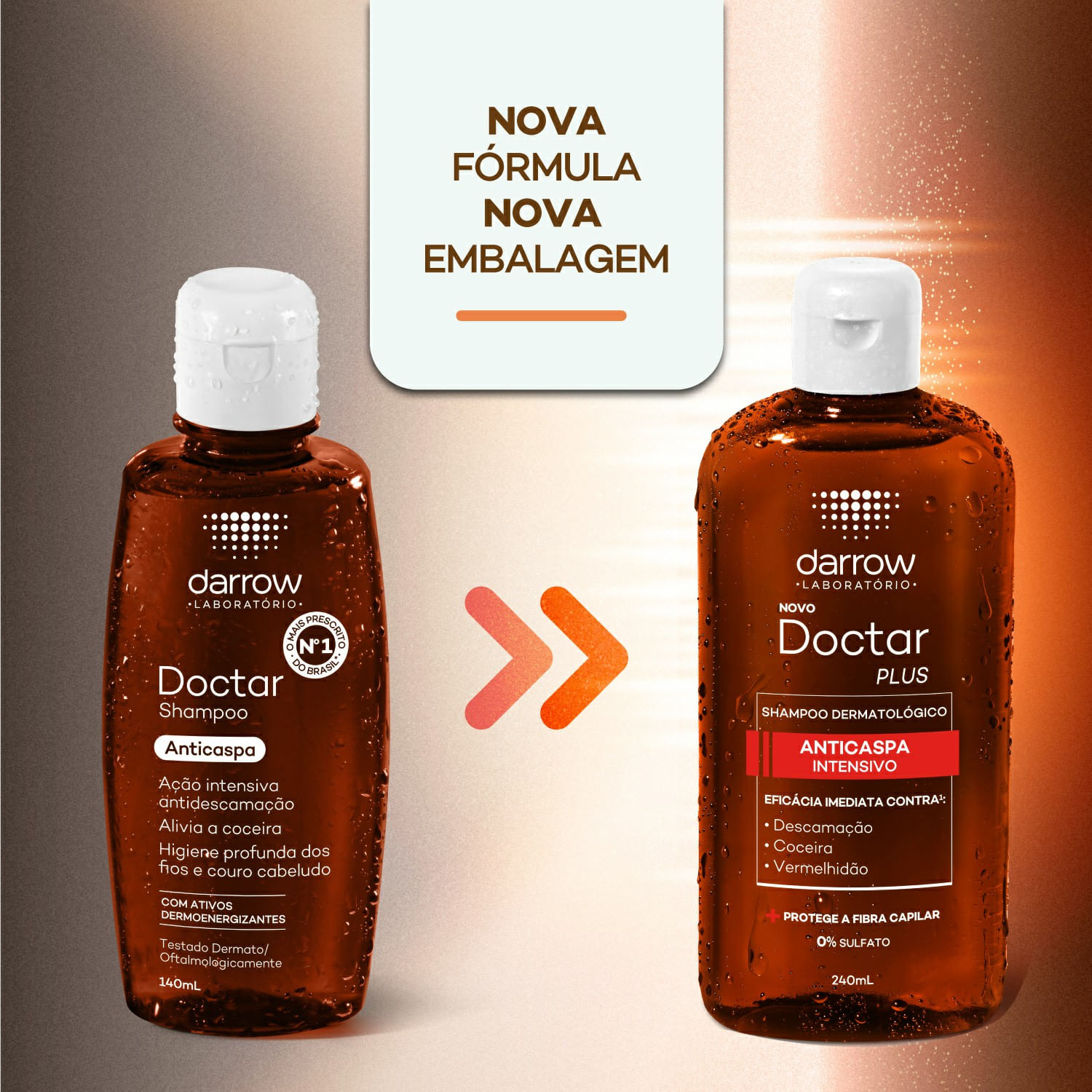 Shampoo Darrow Doctar Plus com 240ml|Drogaria Globo - Drogaria Globo