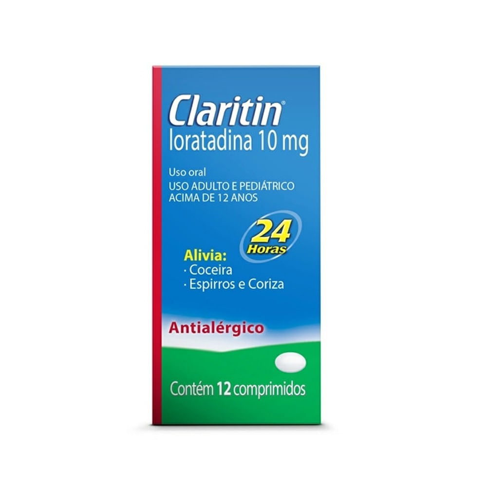 Claritin 10mg 12 Comprimidos | Drogaria Globo - Drogaria Globo