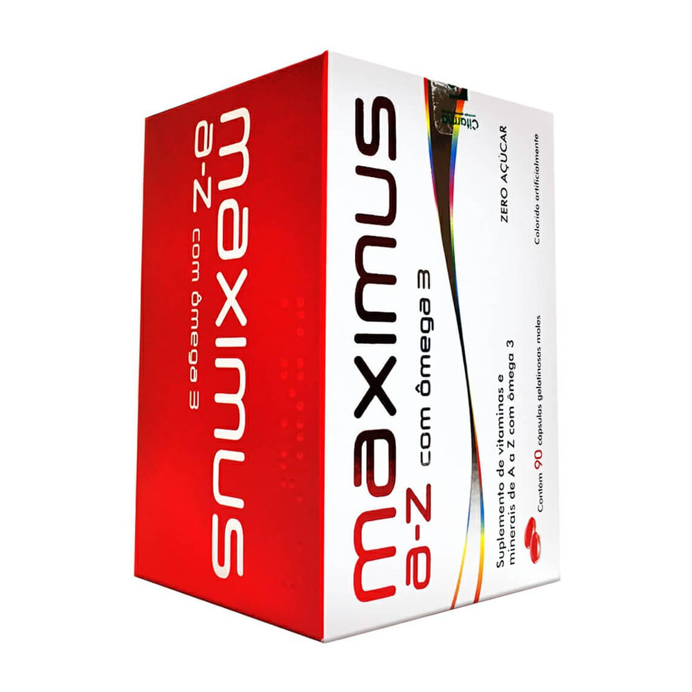 MAXIMUS A-Z 90CAP|Drogaria Globo - Drogaria Globo