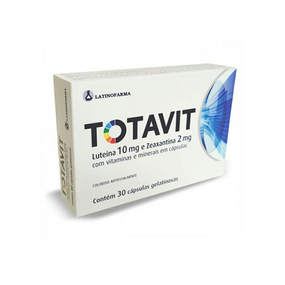 Totavit 30 Cápsulas | Drogaria Globo - Drogaria Globo