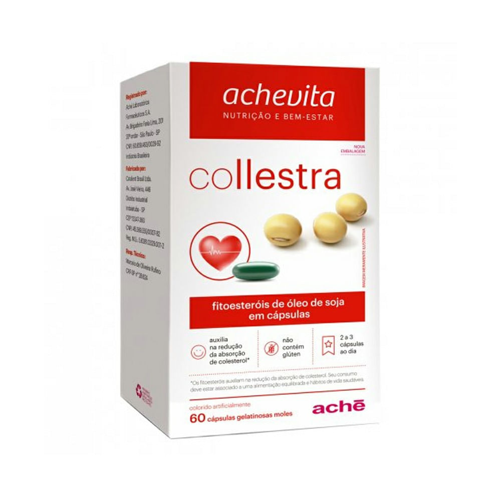 Collestra 650mg 60 Cápsulas | Drogaria Globo - Drogaria Globo