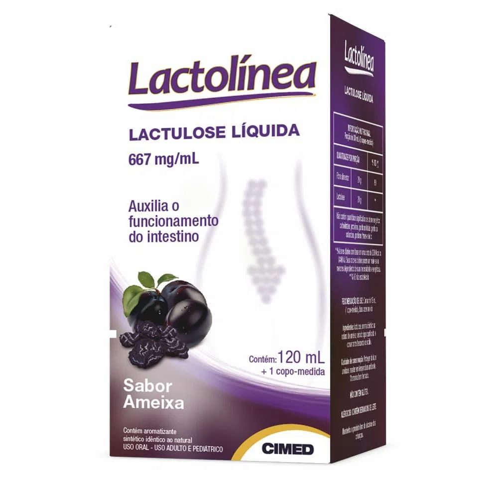 Lactolinea Sabor Ameixa 120ml | Drogaria Globo - Drogaria Globo
