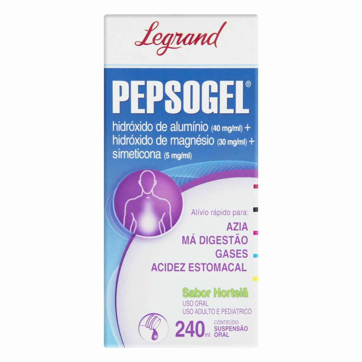 Pepsogel Suspensão 240ml | Drogaria Globo - Drogaria Globo