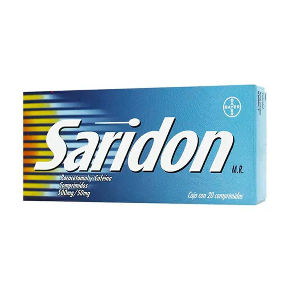 Saridon 20 Comprimidos - Drogaria Globo