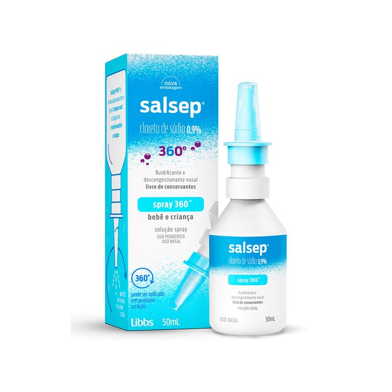 Salsep 360 Spray Nasal (9mg/ml) | Drogaria Globo - Drogaria Globo