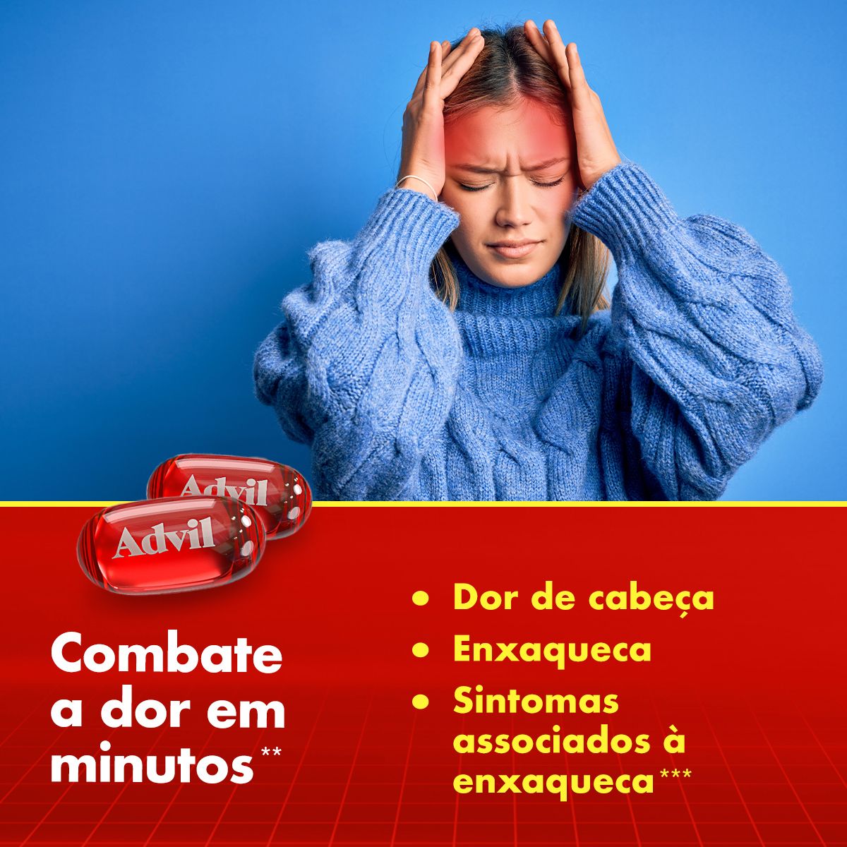 Advil 400mg com 16 Cápsulas |Drogaria Globo - Drogaria Globo