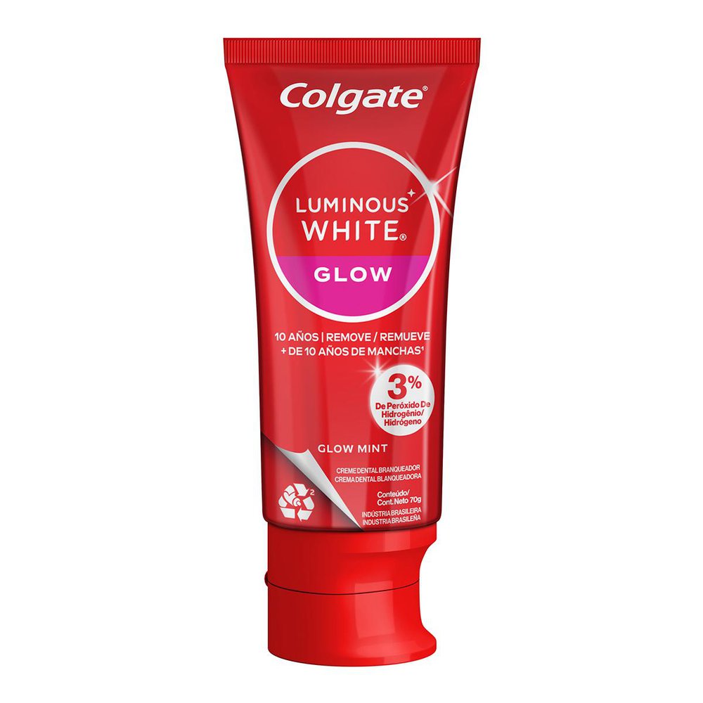 Pasta de Dente Colgate Luminous White Glow 70g | Drogaria Globo ...