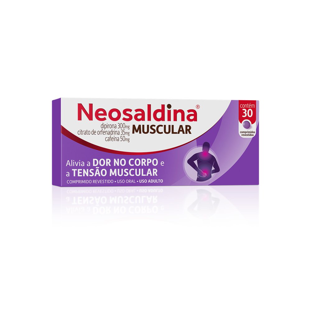 Neosaldina Muscular 30 Comprimidos - Drogaria Globo