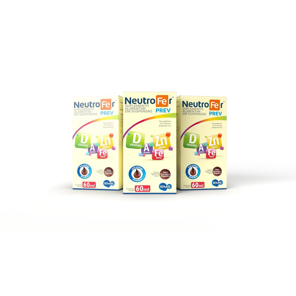 Neutrofer Prev Suspensão 60ml | Drogaria Globo - Drogaria Globo